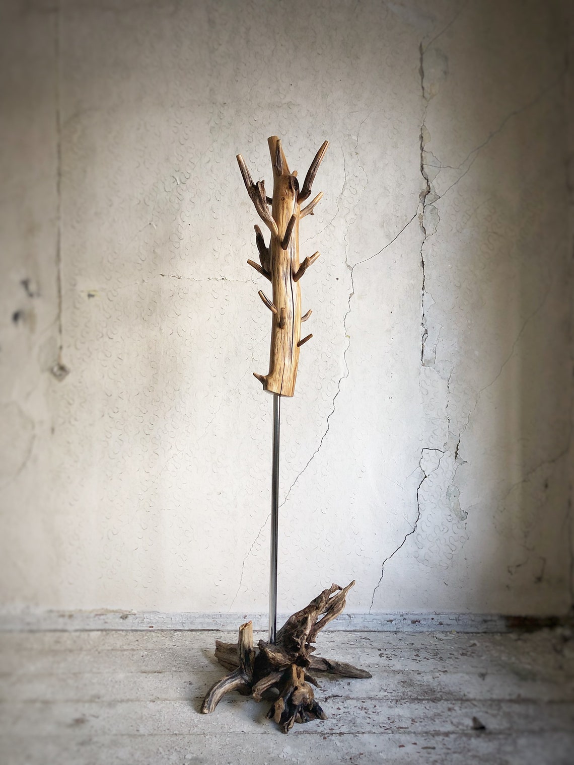 Bespoke Coat Rack, Stand Coat Rack, Oak Coat Rack, Coat Rack Tree, Free ...