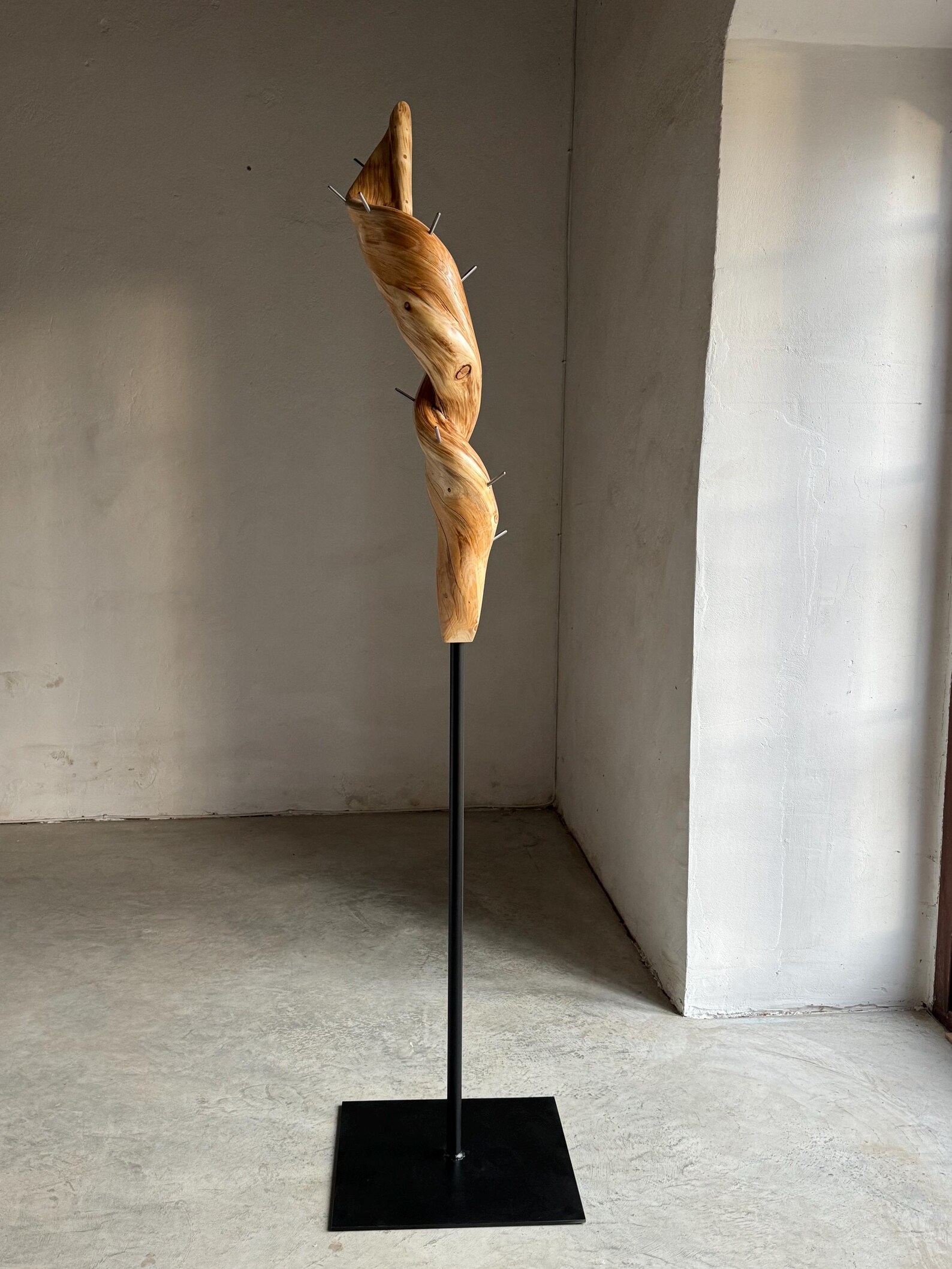 Unique Coat Rack - Handcrafted Art Piece With 10 Hooks. - Etsy