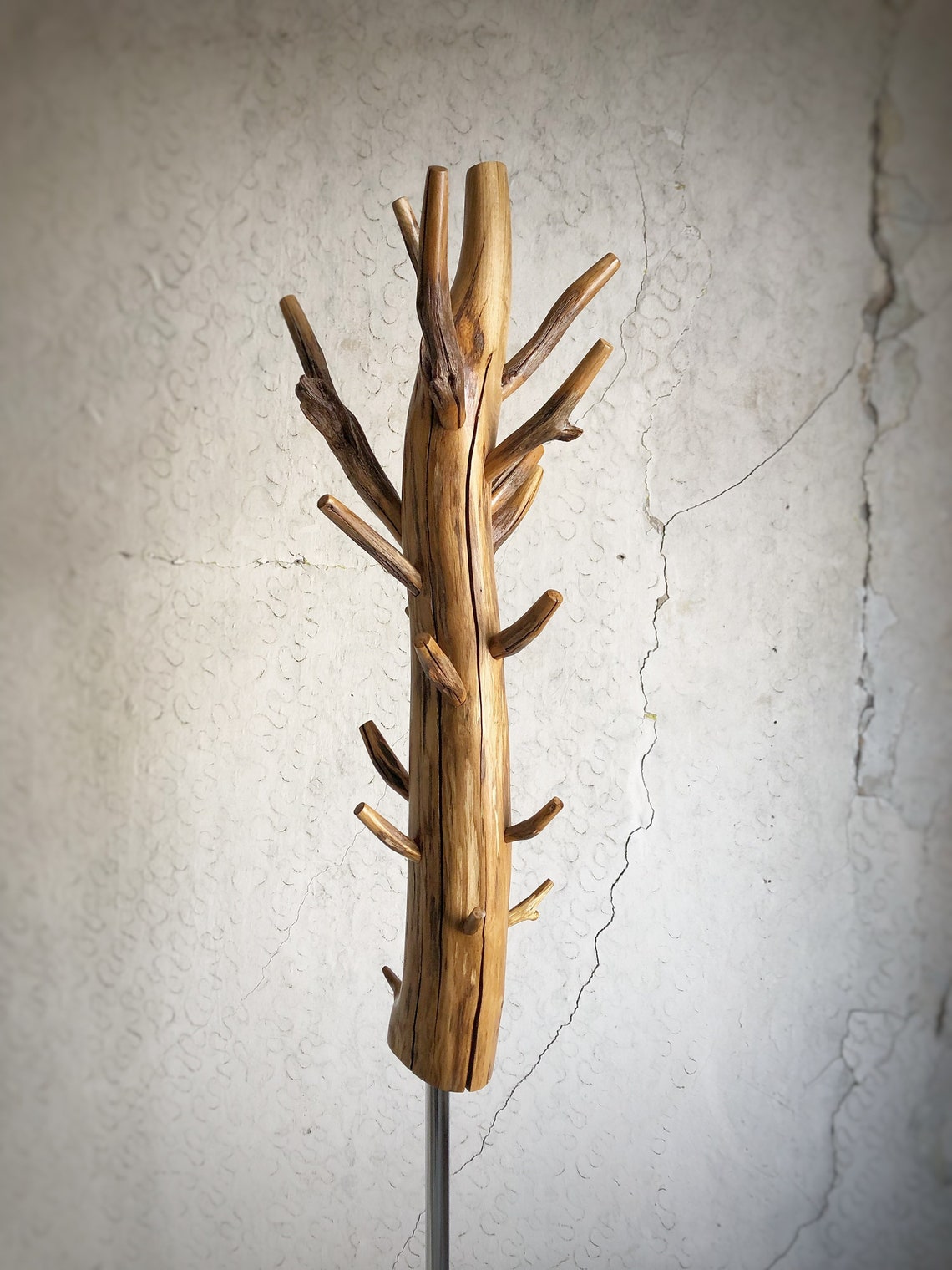 Bespoke Coat Rack, Stand Coat Rack, Oak Coat Rack, Coat Rack Tree, Free ...