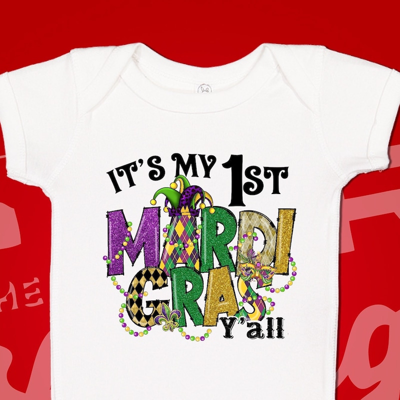 Mardi Gras Baby - Etsy