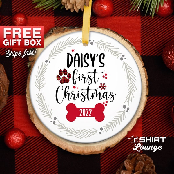 Dogs First Christmas - Etsy