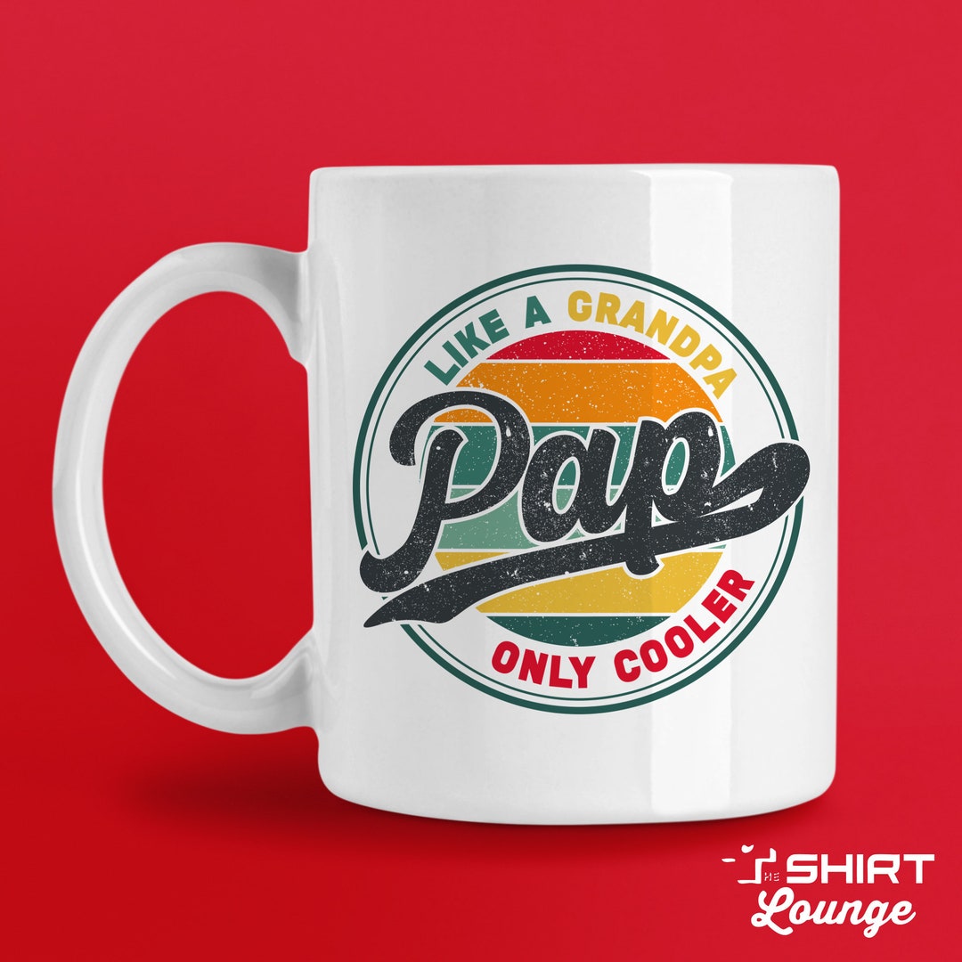 Cooler Pap Coffee Mug, Grandpa Gift - Etsy