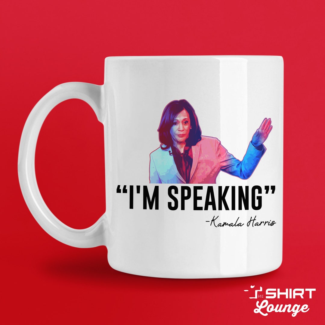 Kamala Harris Mug Gift, I'm Speaking Coffee Cup, Feminist Coffee Mug ...