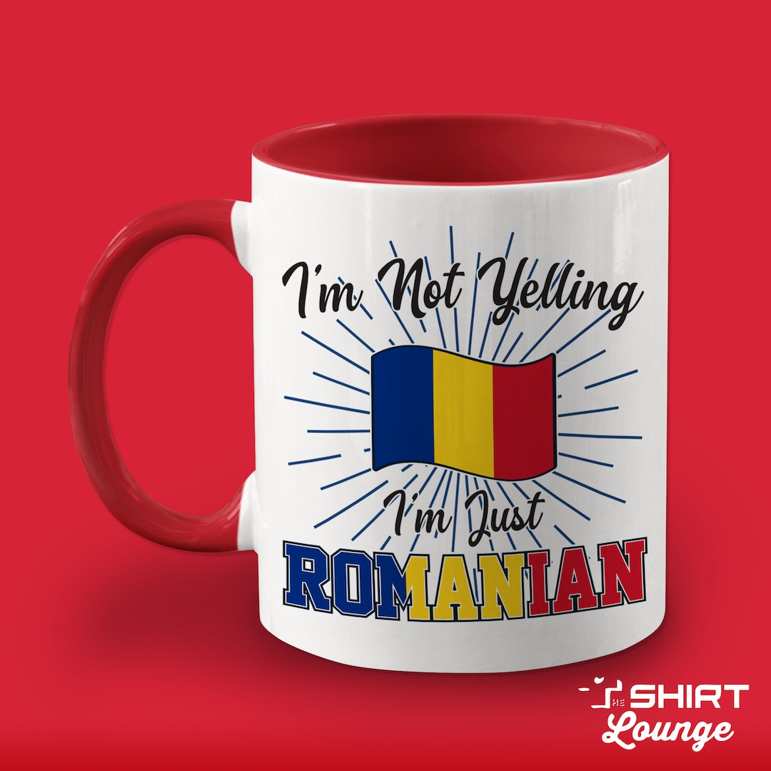 Romanian Mug, Romania Coffee Cup, Funny Romanian Gift, Present for ...