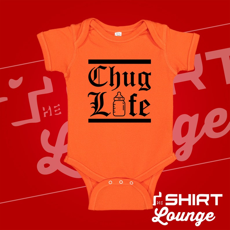 Chug Life Baby Bodysuit Infant One Piece for a Milk Drunk - Etsy