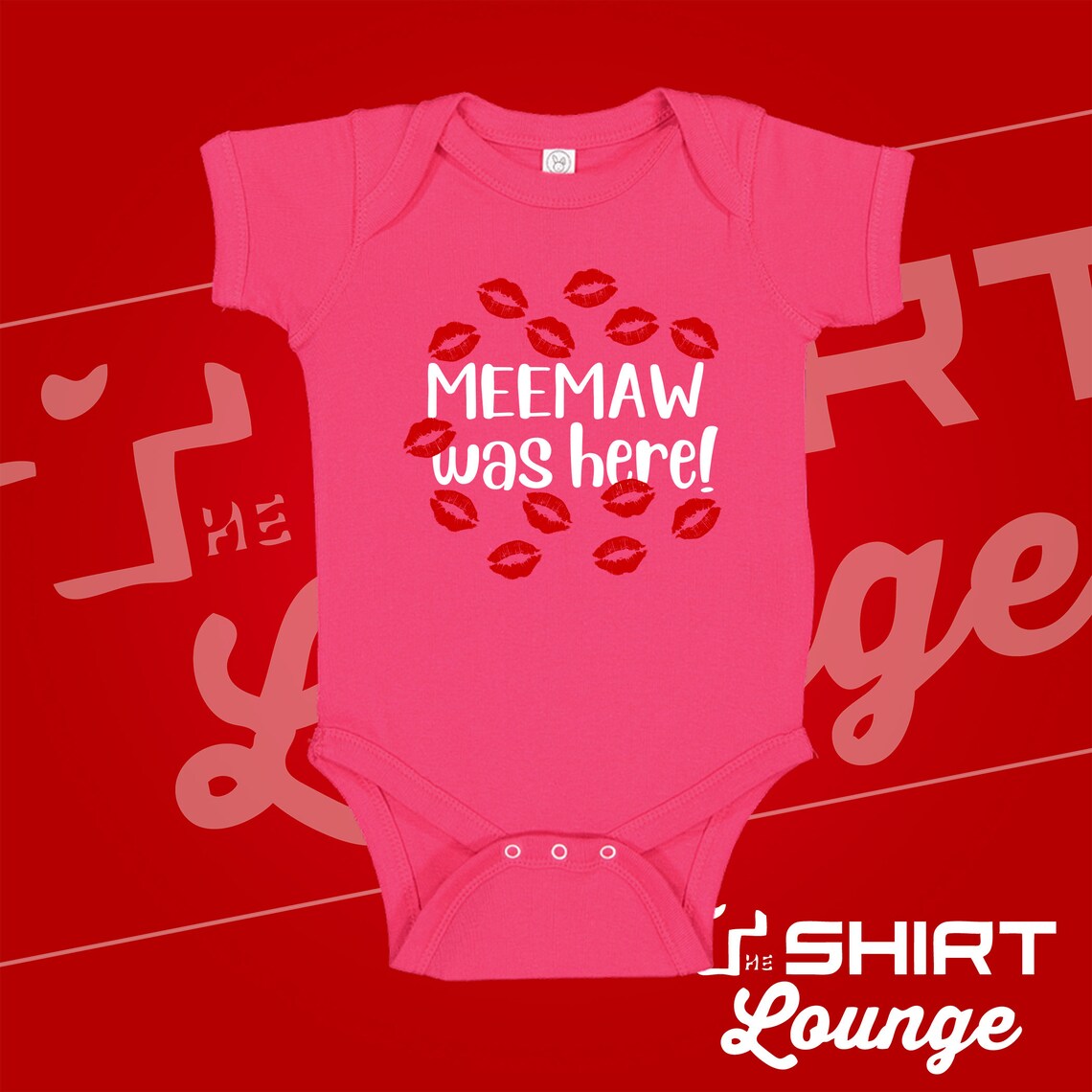 Meemaw Was Here Baby Bodysuit One Piece or Toddler Shirt, Meemaw Shirt ...