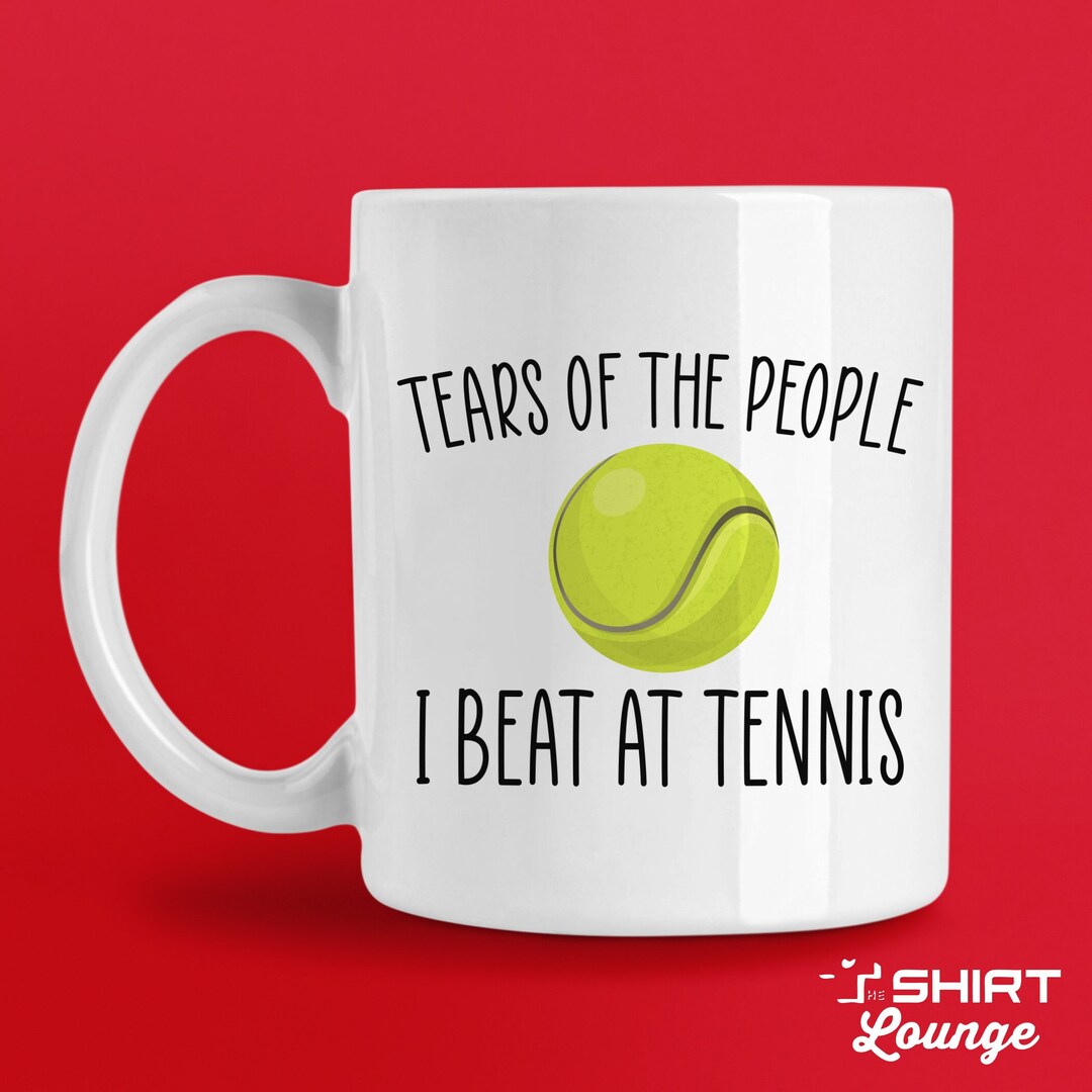 Tennis Mug, Funny Tennis Gift Idea, Tennis Coach Coffee Cup, Tennis ...