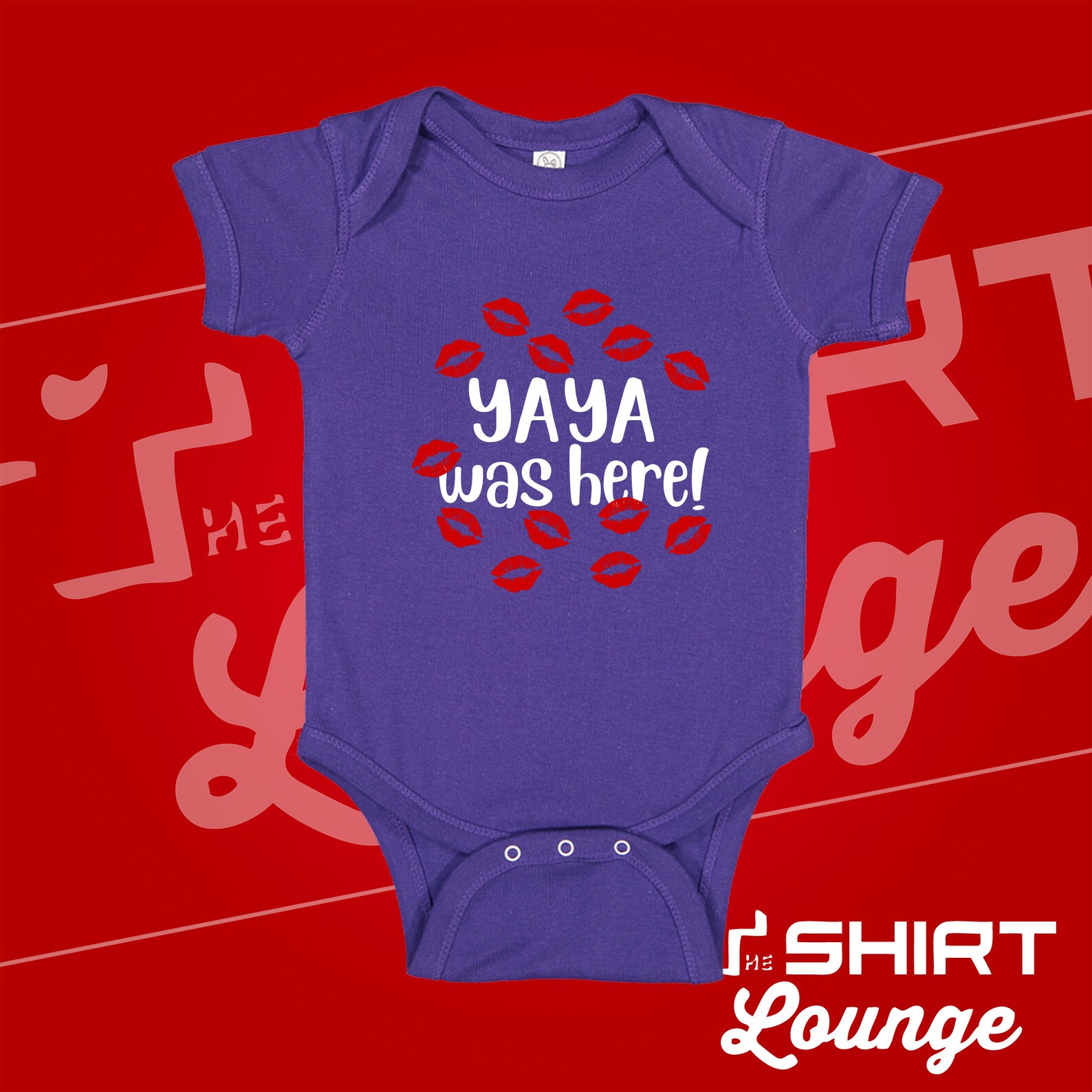 Yaya Was Here Baby Bodysuit One Piece or Toddler Shirt, Yaya Shirt ...
