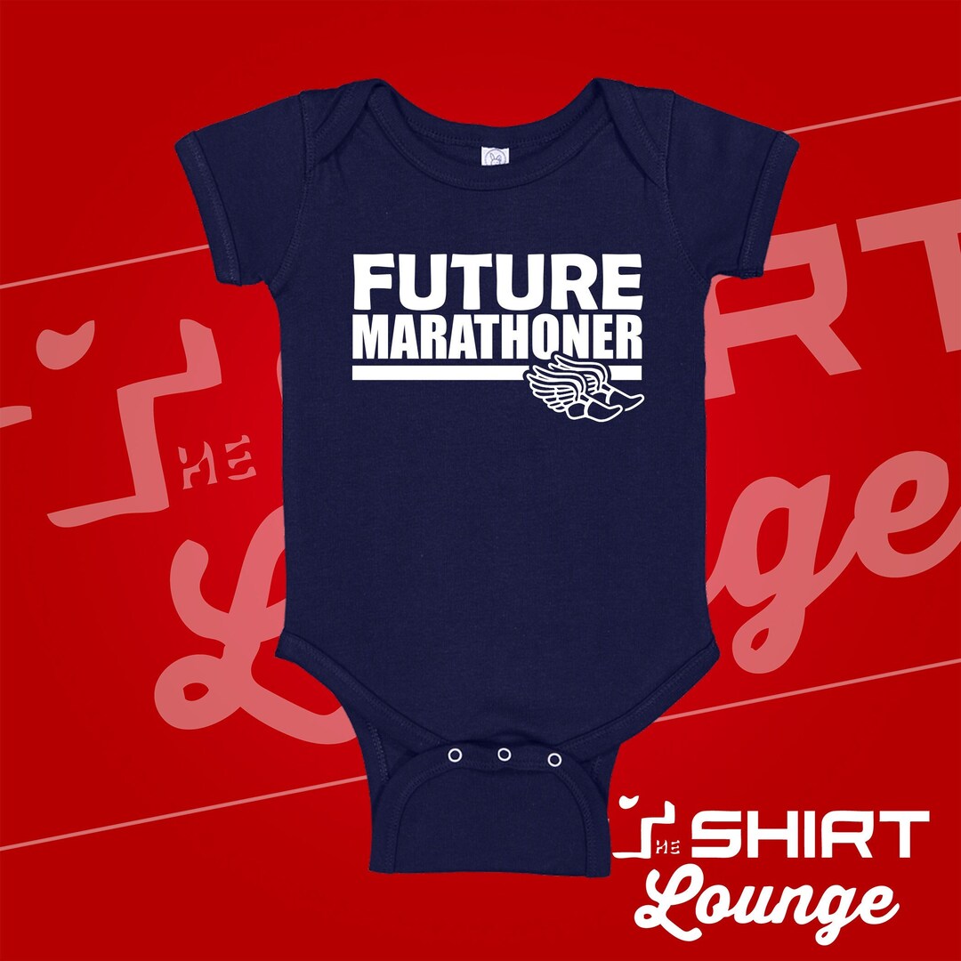 Future Marathoner Baby Bodysuit, Runner Baby Shower Gift - Etsy