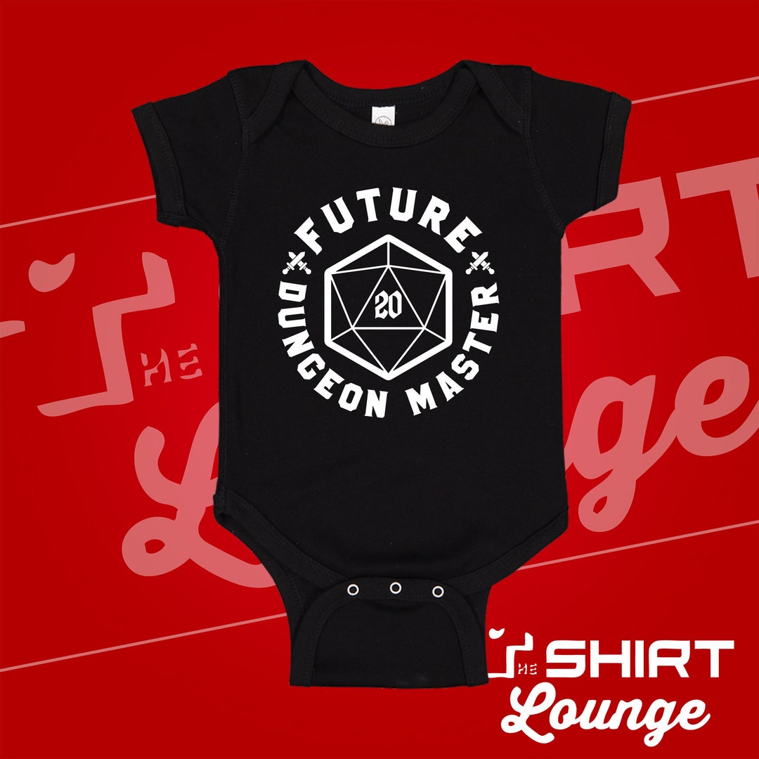 Future Dungeon Master Baby Bodysuit One Piece | D20 Tabletop Gamer ...