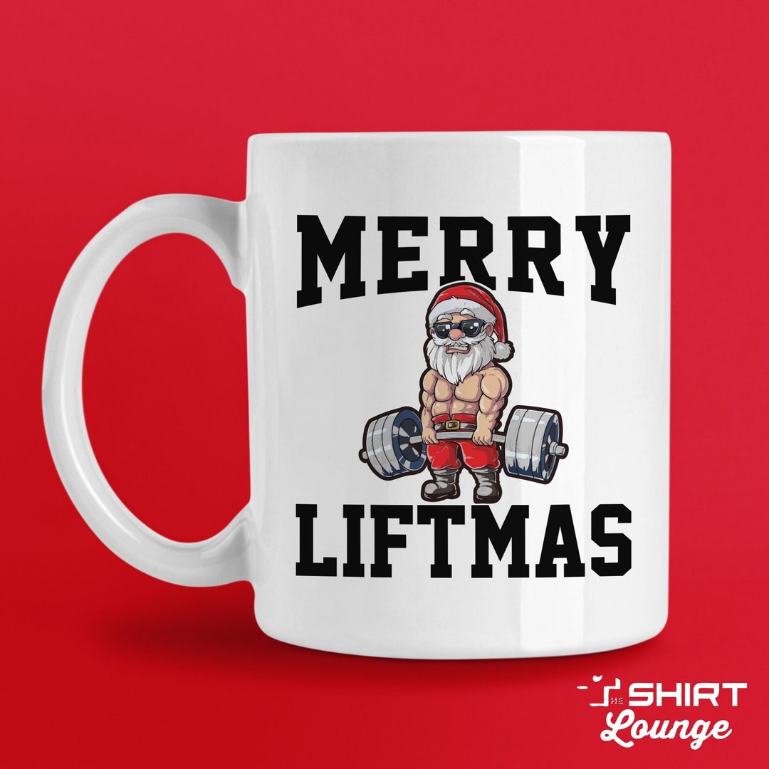 Merry Liftmas Gym Mug, Bodybuilder Christmas Gift - Etsy