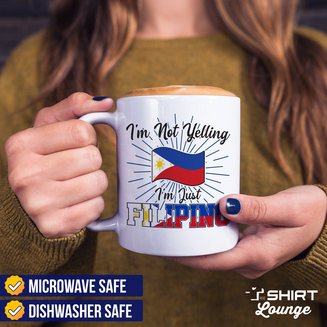 Filipino Mug Philippines Coffee Cup Funny Filipino Gift | Etsy