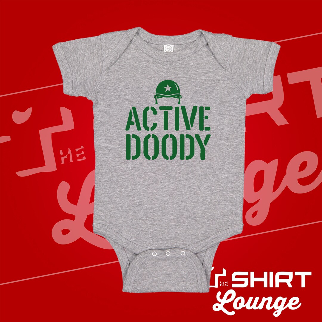 Active Doody Baby Bodysuit | Funny Poop Baby Outfit | Active Doodie ...