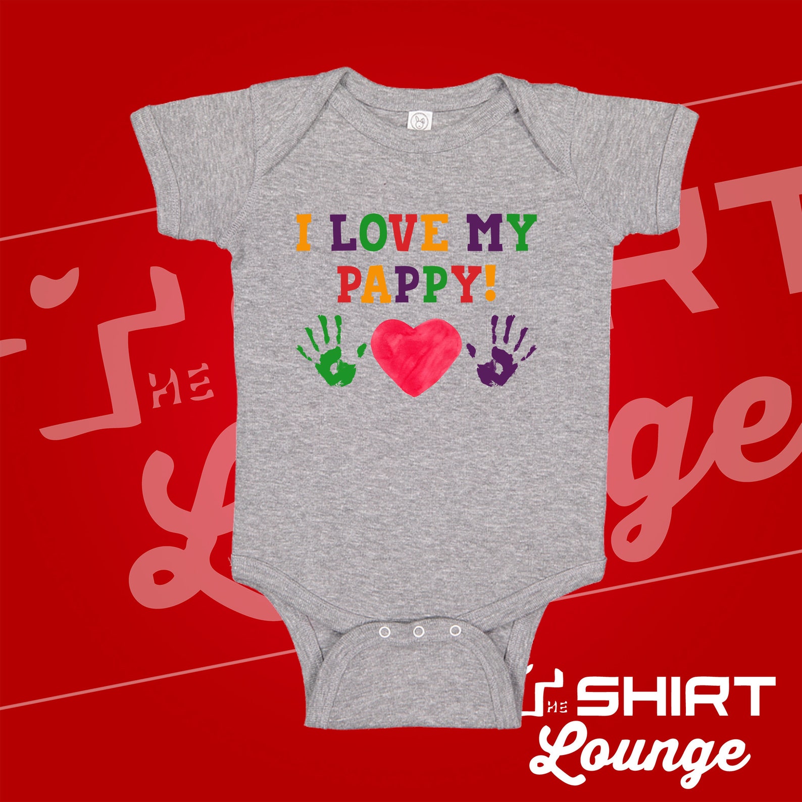 I Love My Pappy Baby Bodysuit Pappy Baby Clothes Boy Girl - Etsy