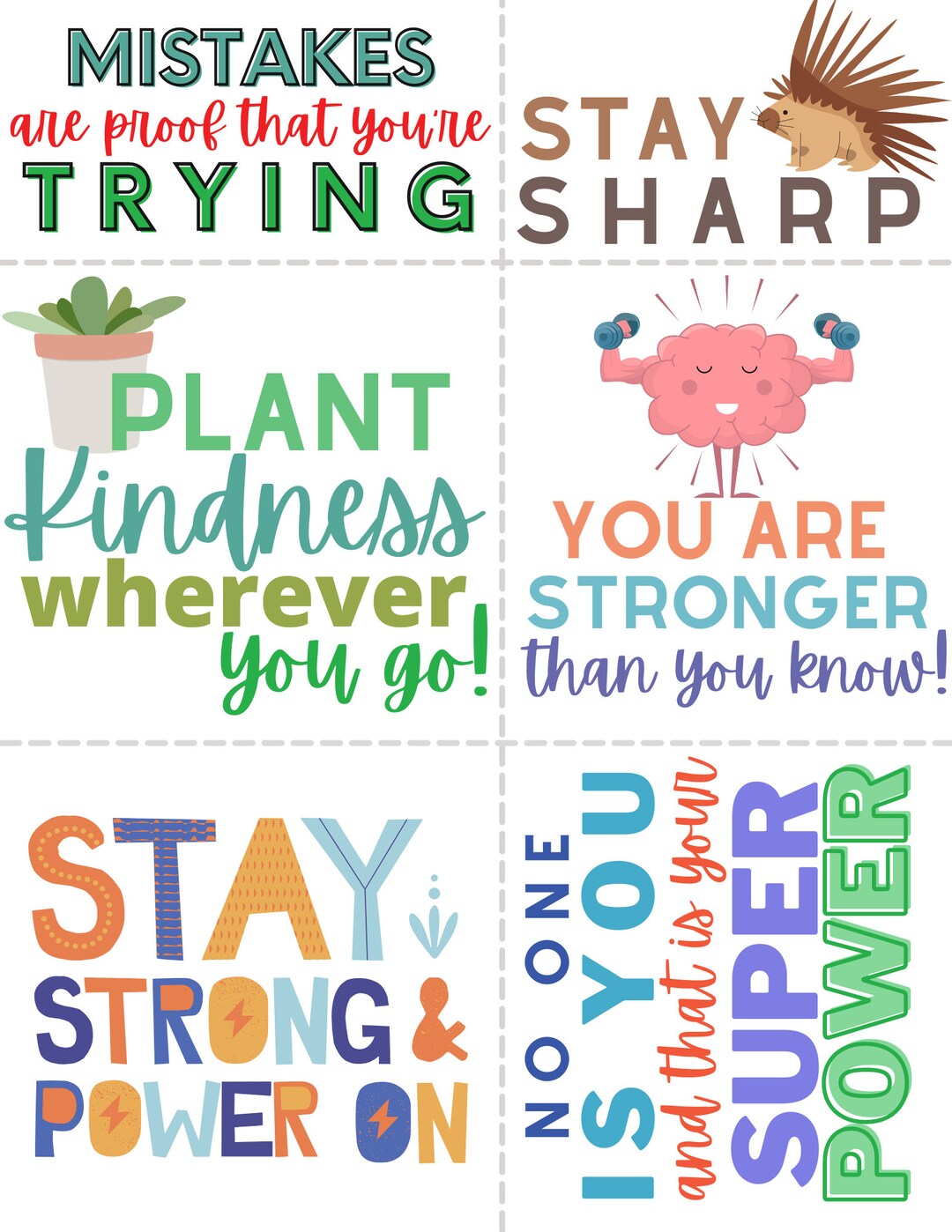 LUNCHBOX NOTES PRINTABLE, Back to School, Kids Back to School, School ...