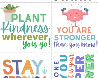 Lunchbox Notes Printable Tags, Back to School, First Day of School Tags ...