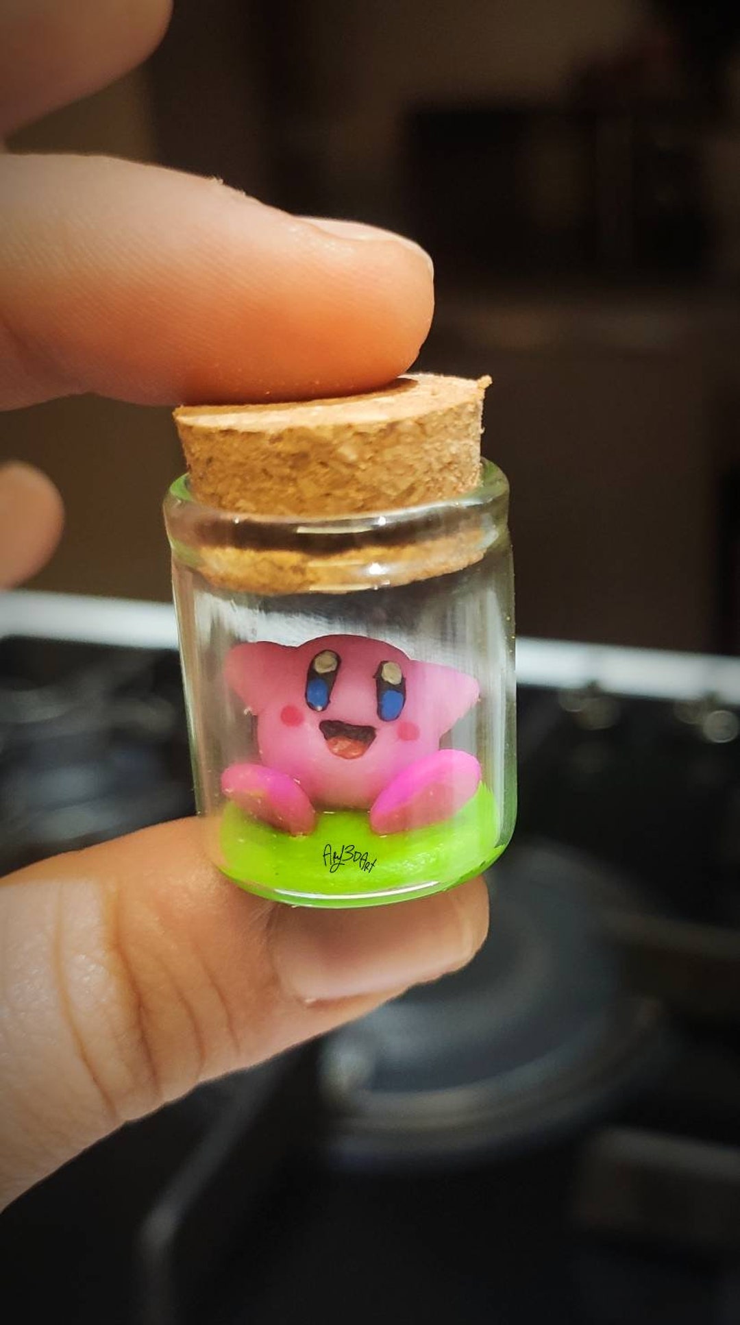 Nintendo Kirby Bottle Key Chain - Etsy