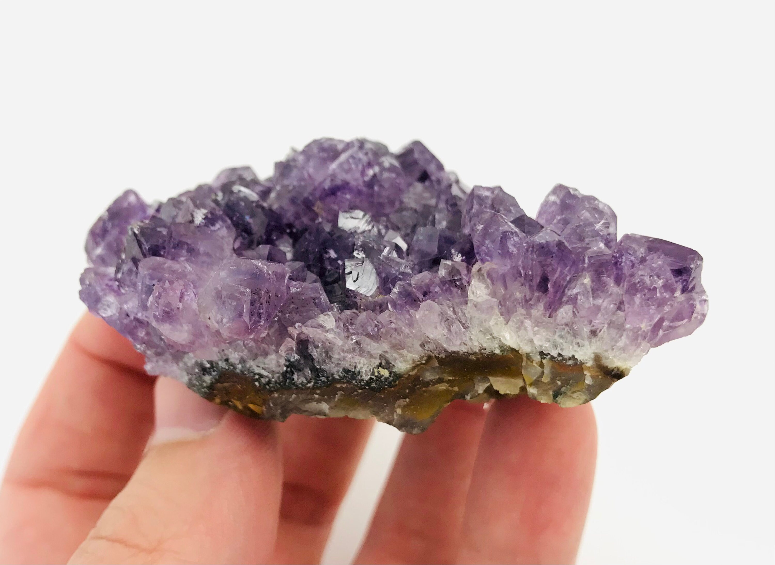 Améthyste druse améthyste géode améthyste cabinet de | Etsy