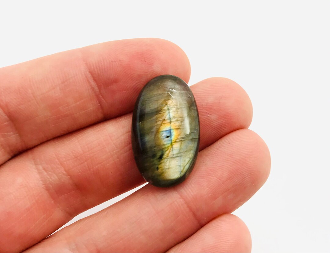 Orange Labradorite Labradorite Cabochon Striped Labradorite - Etsy UK