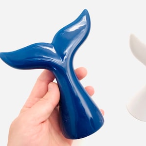 Ceramic Whale Tails, Vintage Ceramic Decoration, Ceramic Fish, Cabinet ...