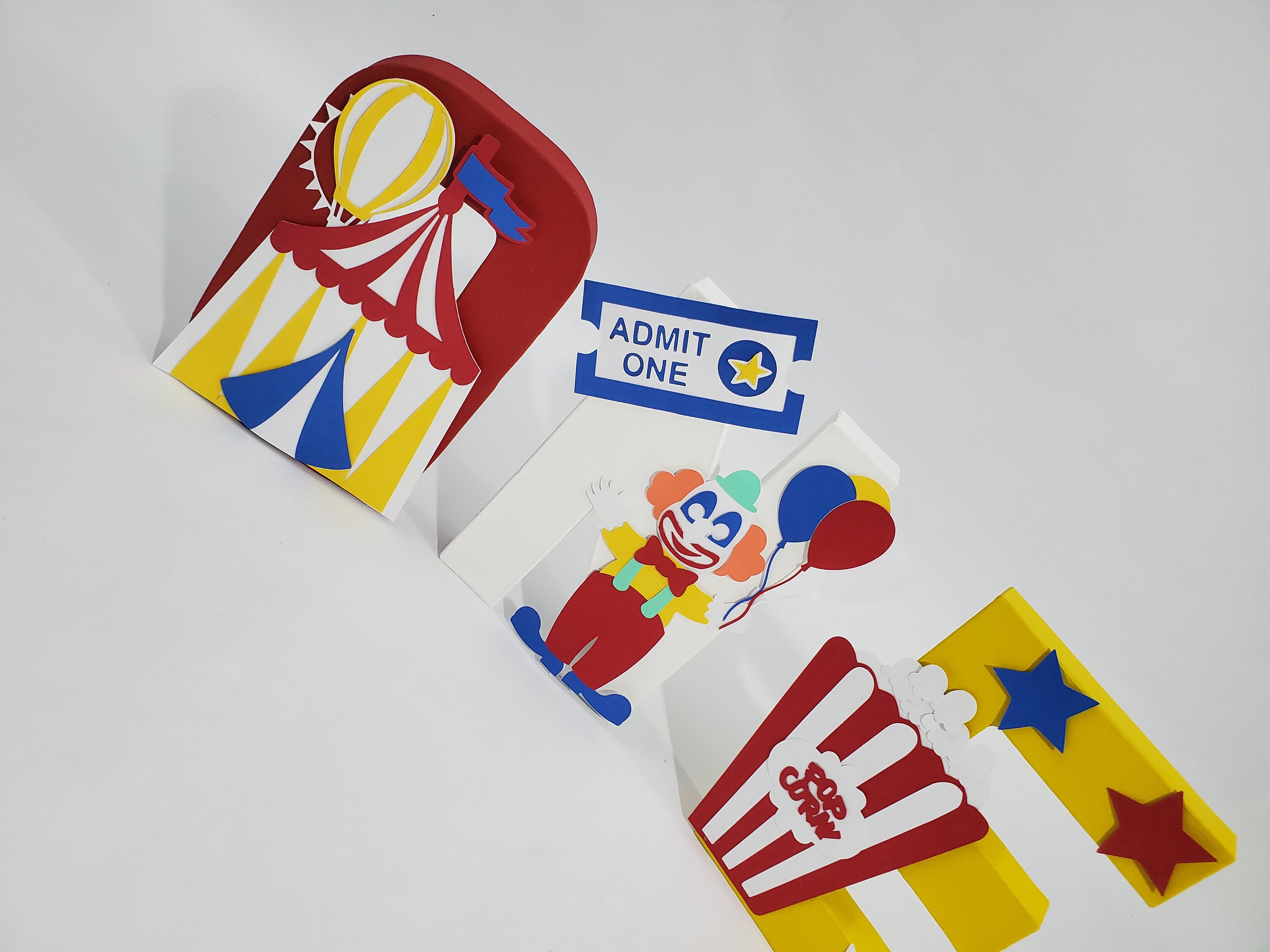 Carnival Letters Carnival Party Decor Circus Tent Circus | Etsy