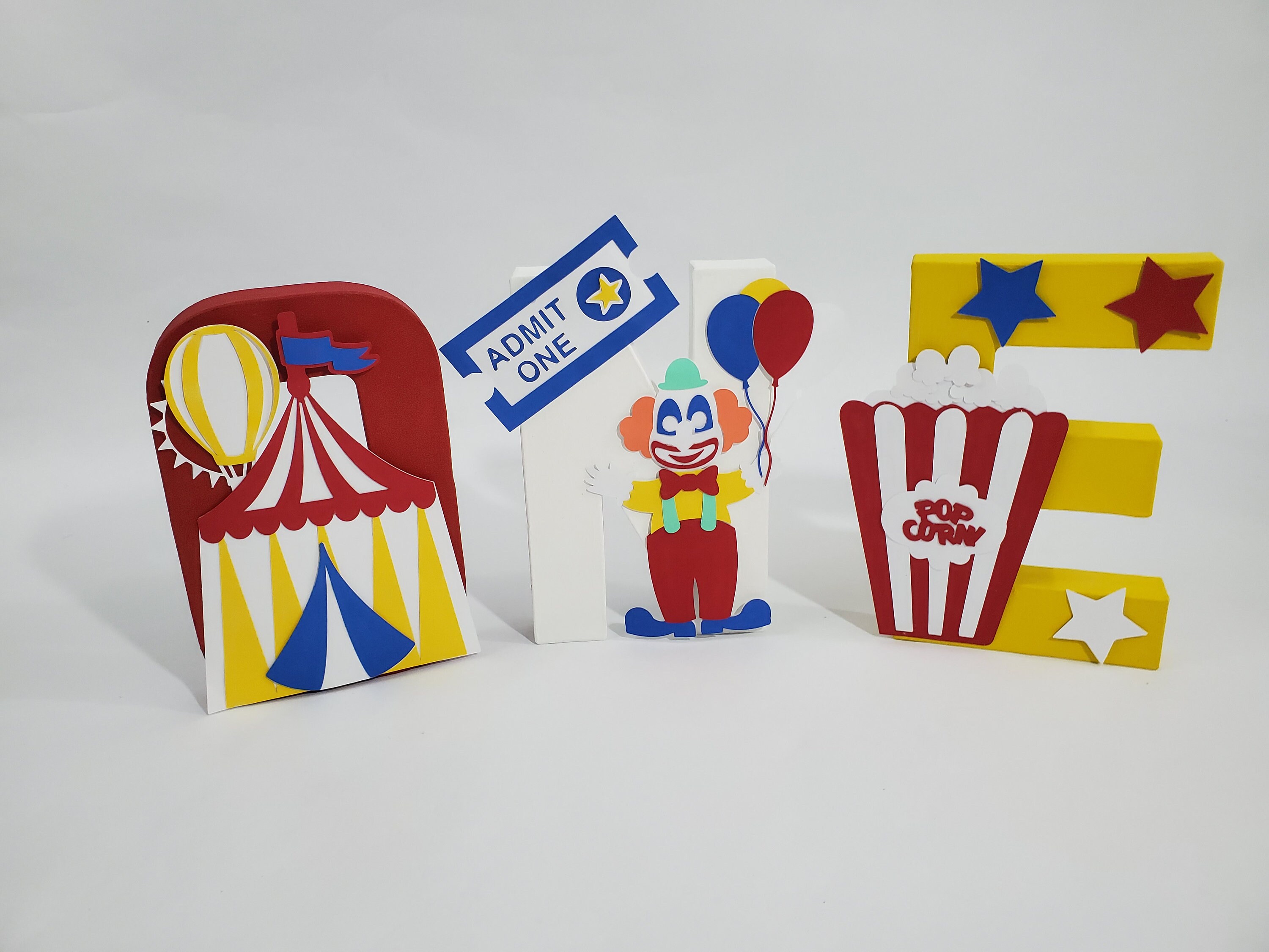 Carnival Letters Carnival Party Decor Circus Tent Circus | Etsy
