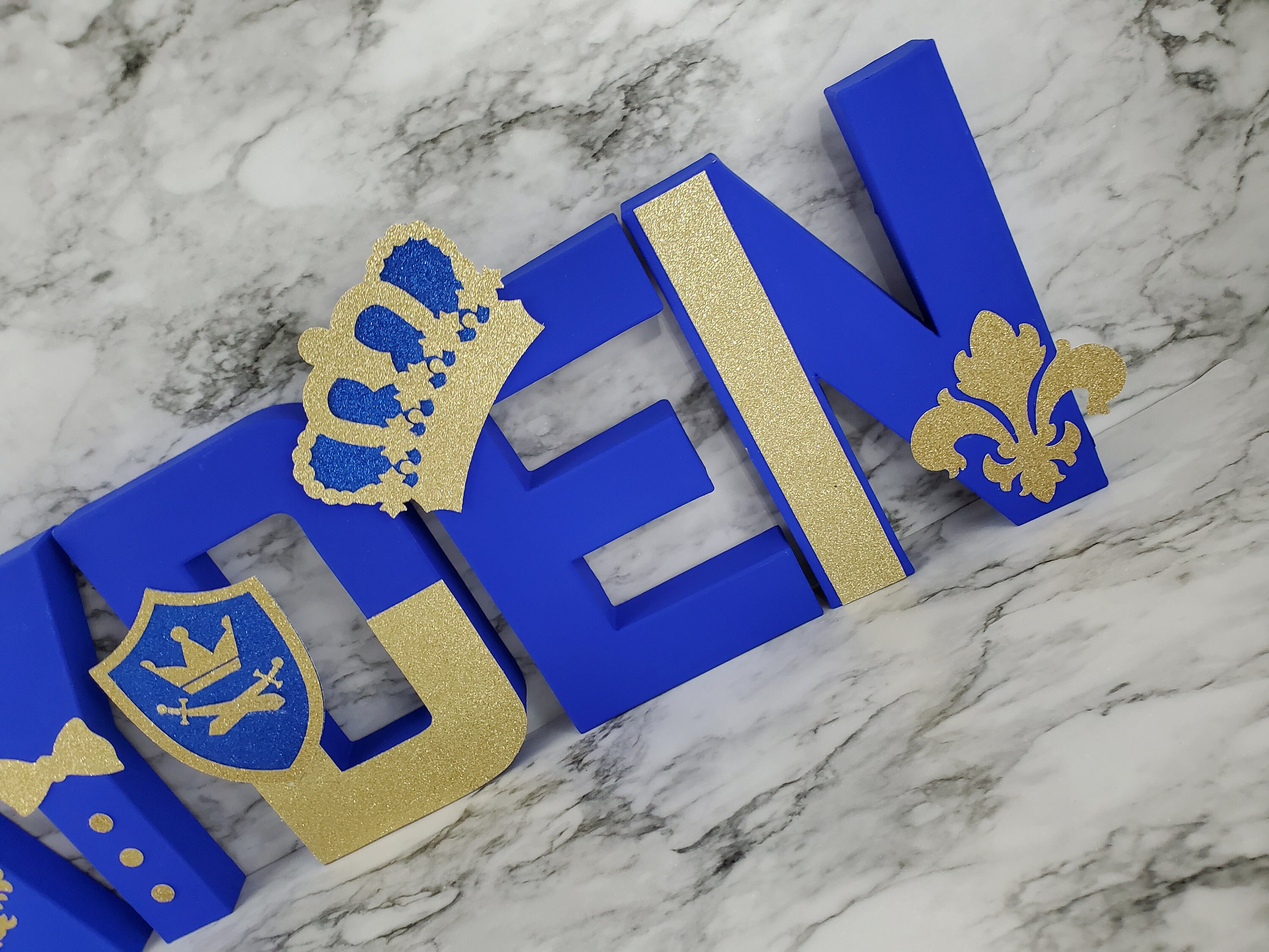 Royal Baby Letters Royal Prince Babyshower It's a Boy | Etsy