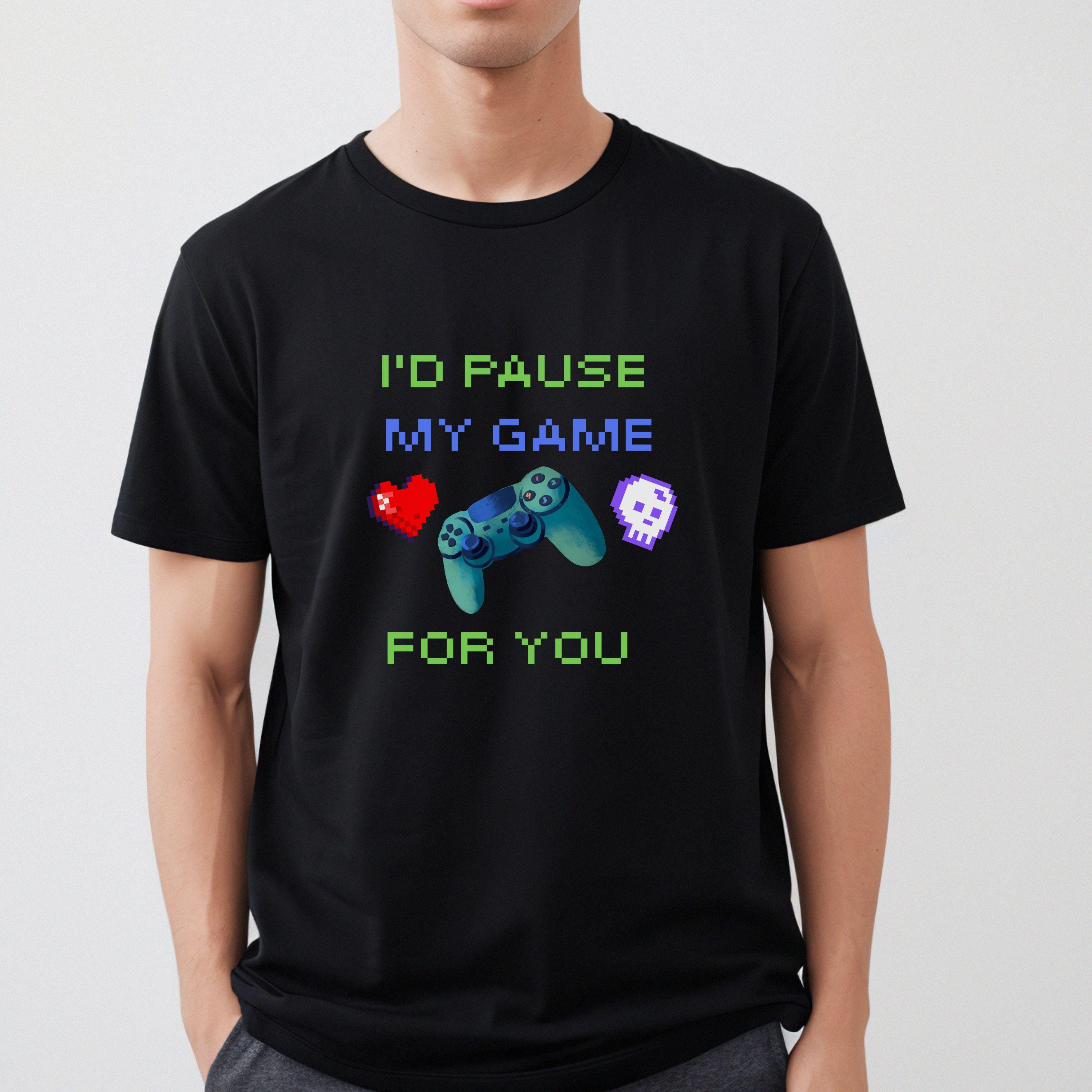 Matching Couples Gamer Shirts, Comfy Gamer Tshirts for Husband and Wife ...