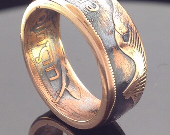 Irish Coin Ring | Etsy