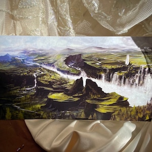 ANDUIN RIVER Painting: Tolkien’s Middle Earth Inspired Fine Art Print ...