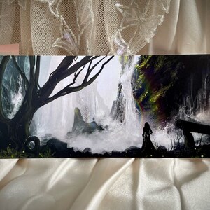 FINROD & BEREN Painting: Tolkien’s Middle Earth Inspired Fine Art Print ...