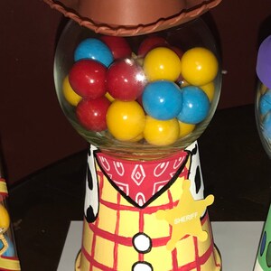 Toy Story Woody Gumball Decor - Etsy