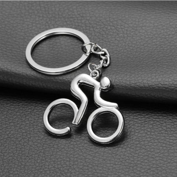 Bicycle Key Chain - Etsy