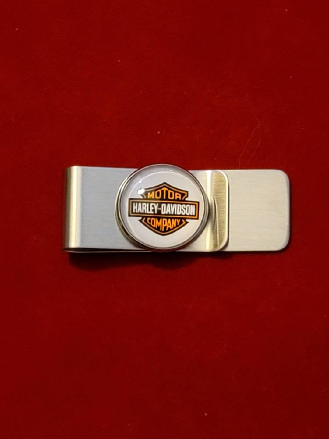 Silver Harley Davidson Money Clip Wallet Money Holder - Etsy