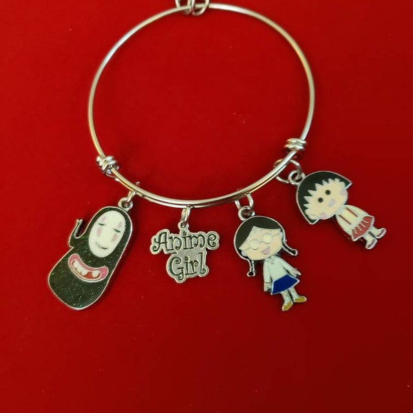 Anime Charm Bracelet - Etsy