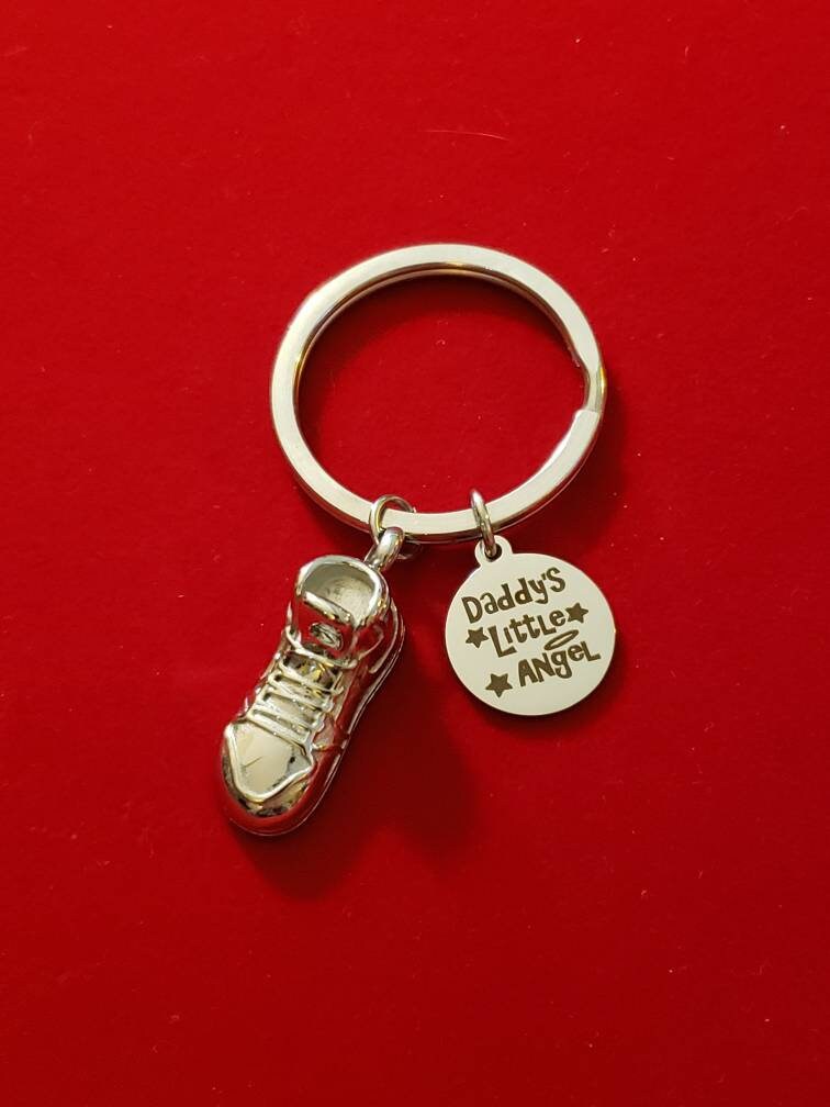 Silver Baby Shoe Urn Keychain Urn Keychain Ashes - Etsy