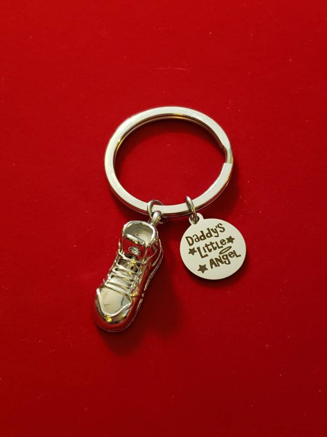 Silver Baby Shoe Urn Keychain Urn Keychain Ashes - Etsy