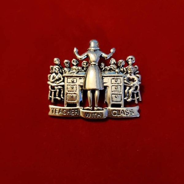 Teacher Pin - Etsy