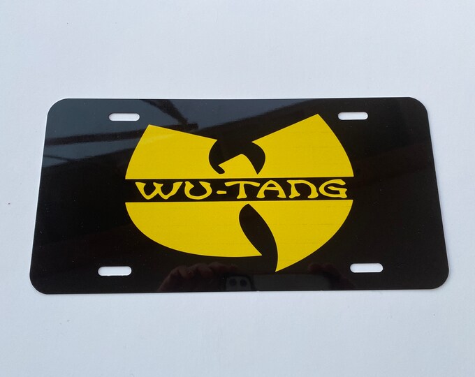 Wu-tang Clan License Plate - Etsy