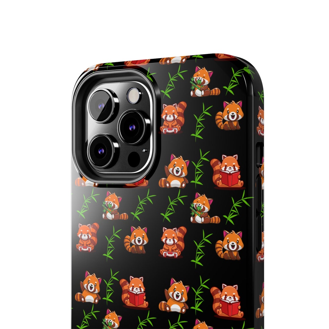 Red Panda Tough Phone Cases - Etsy