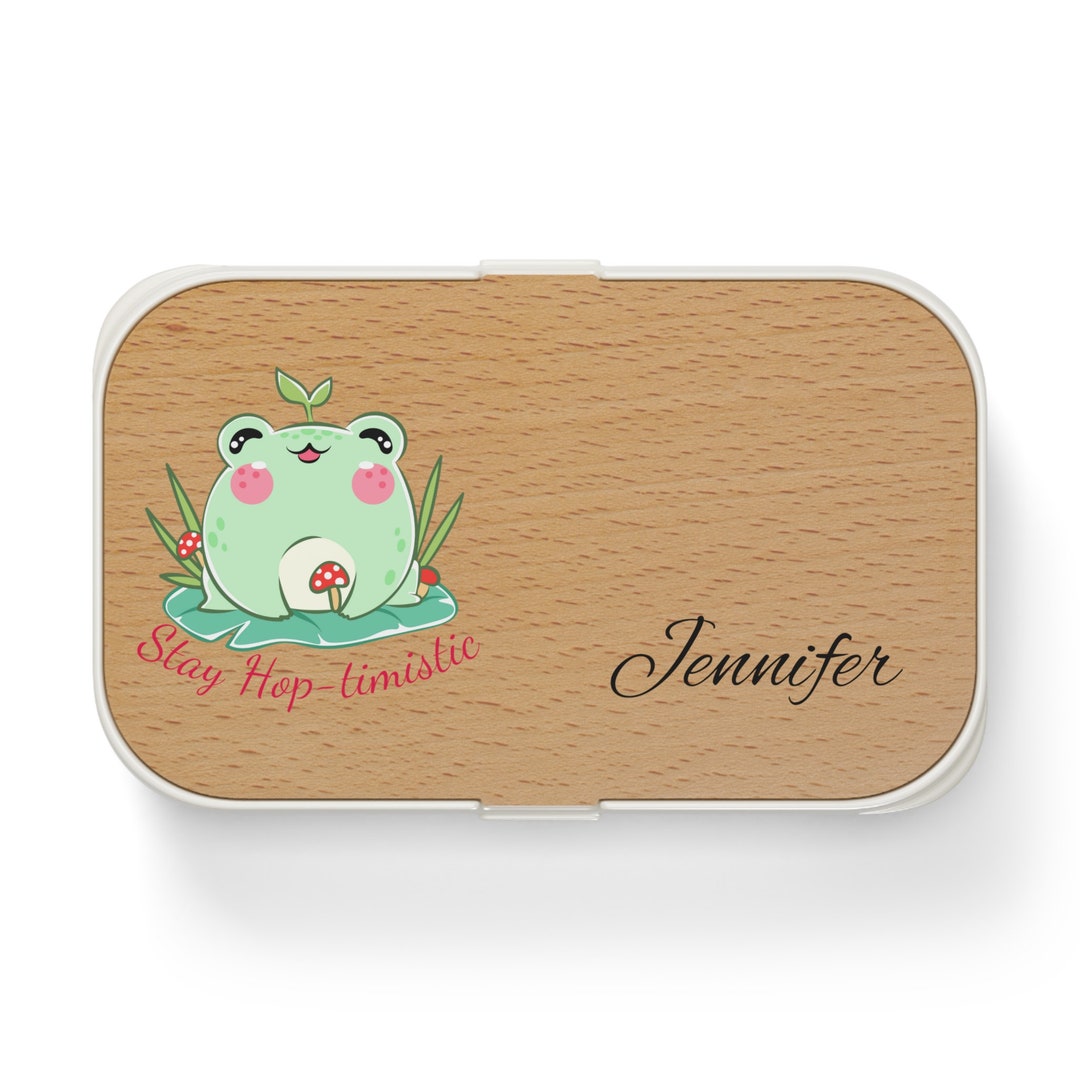 Frog Kawaii Bento Lunch Box for Teens and Adults Cute Container ...