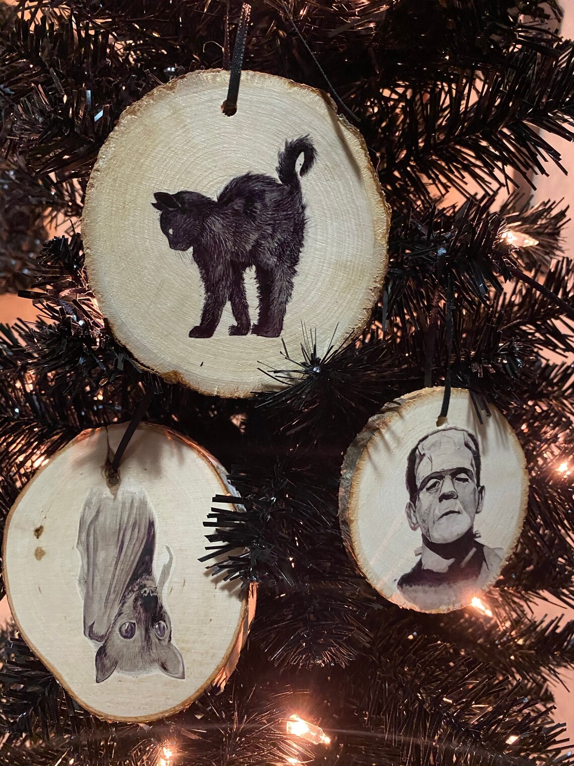 Gothic Christmas Yule Ornaments | Etsy