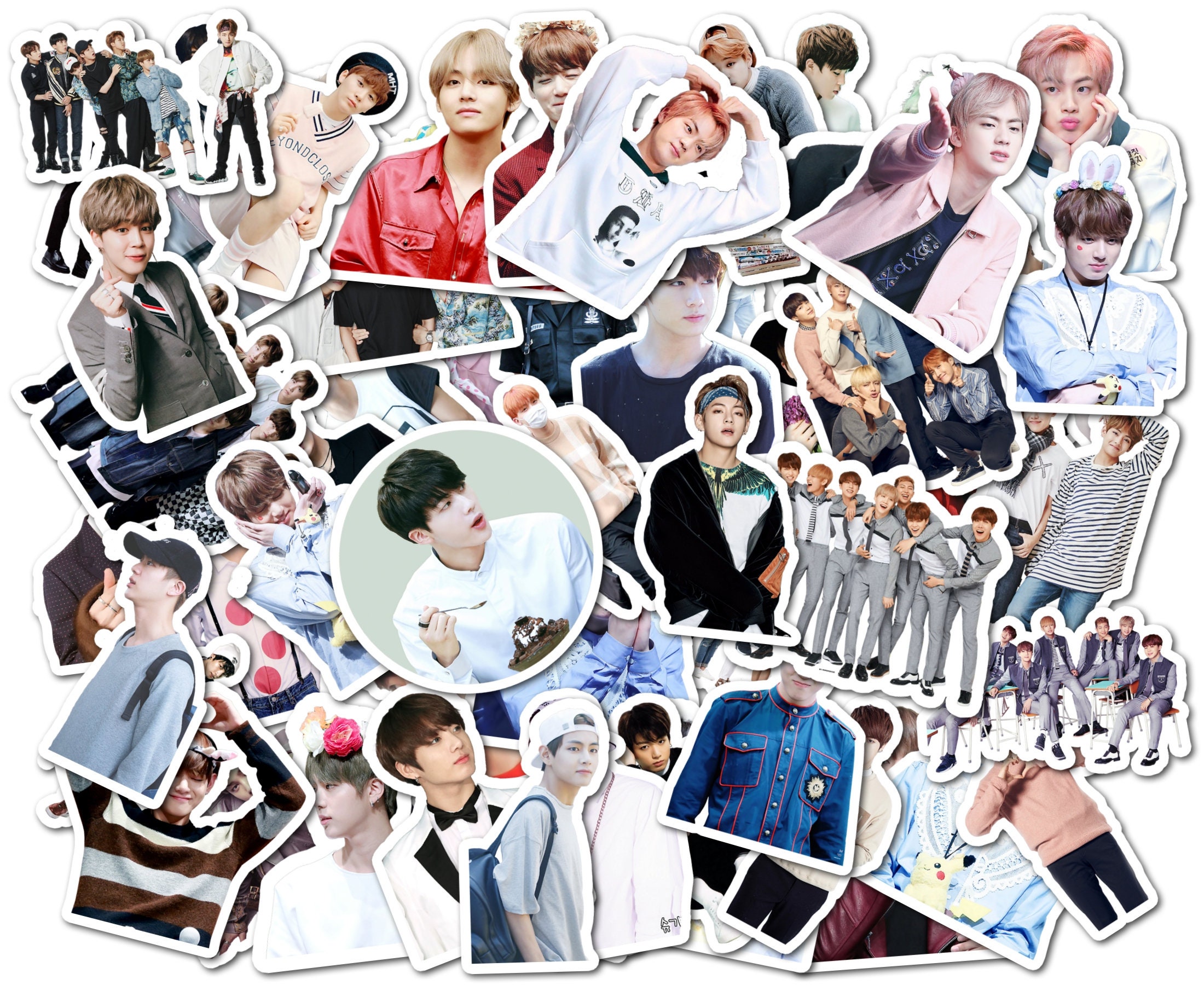BTS Stickers Pack Vinyl Stickers waterproof Sticker decal | Etsy