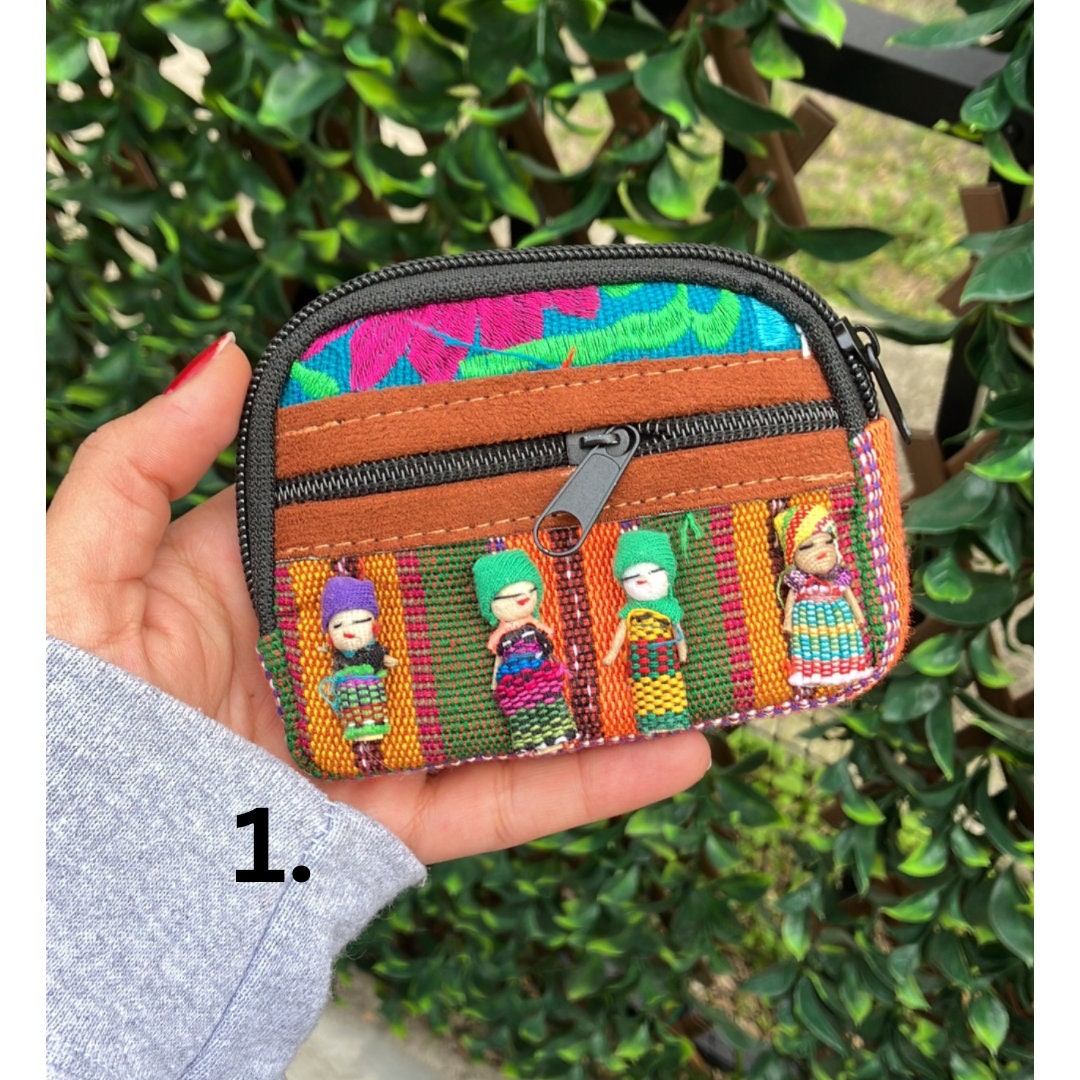 Worry Dolls Wallet / Handmade Worry Dolls Wallet / Handmade Colorful ...