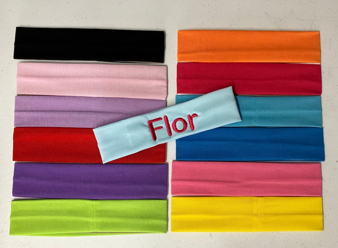 Custom Headband / Monogrammed Headband / Personalized Headband ...