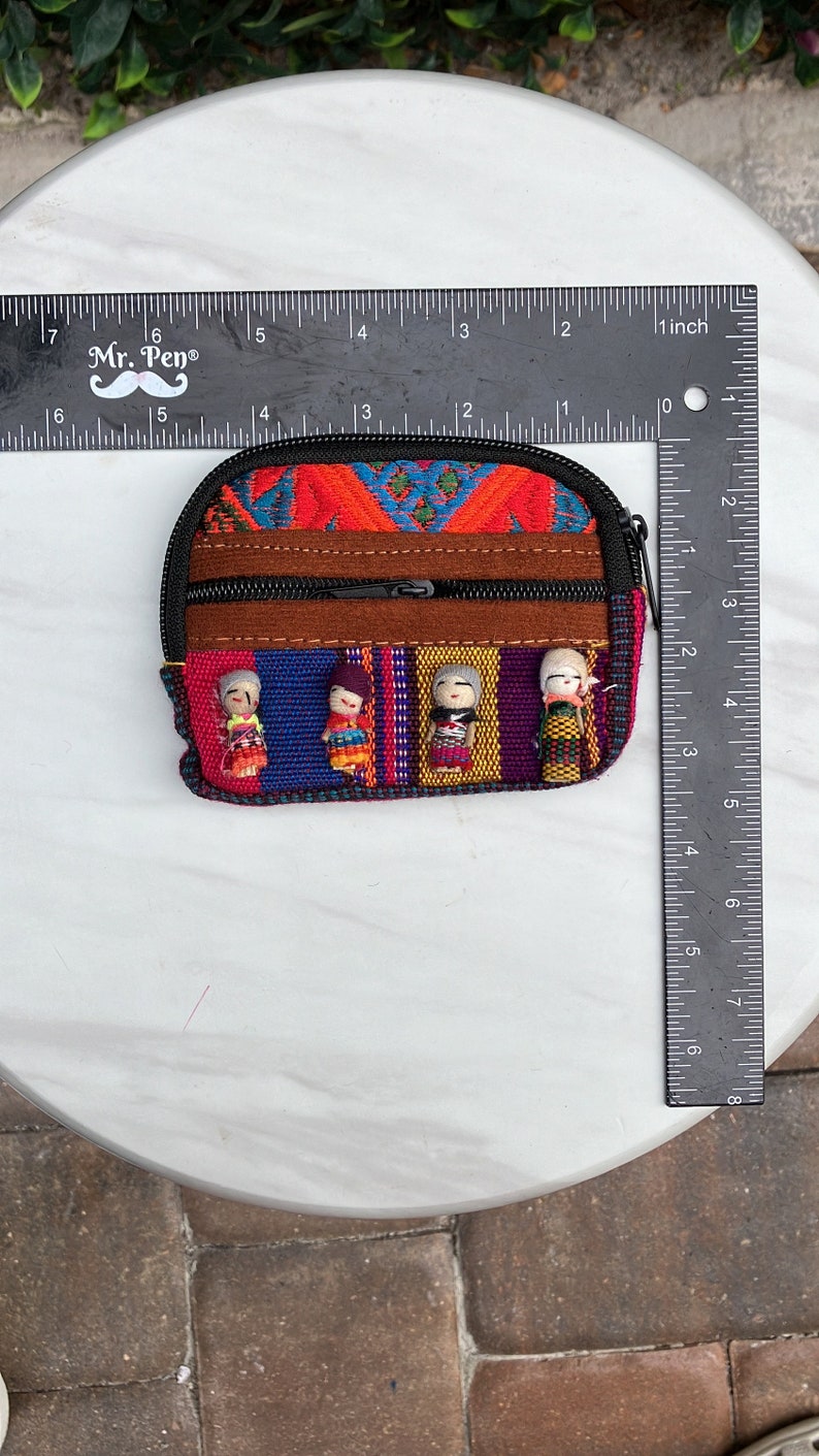 Worry Dolls Wallet / Handmade Worry Dolls Wallet / Handmade Colorful ...