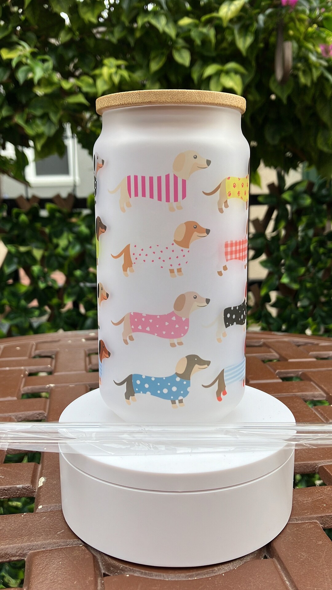 Dachshund Cup / 18 Oz Dachshund Cup / Dog Cup / Cute Weiner Dog Cup ...