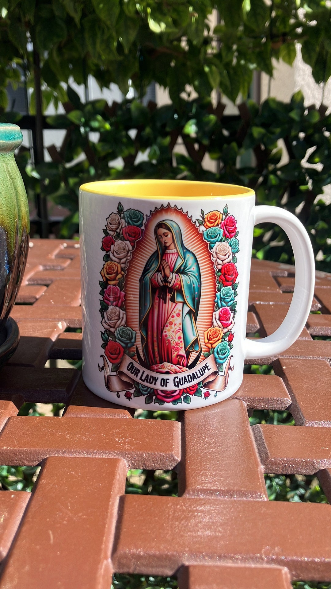 Virgen De Guadalupe Mug / Virgen of Guadalupe Mug / Virgen Mary Mug ...