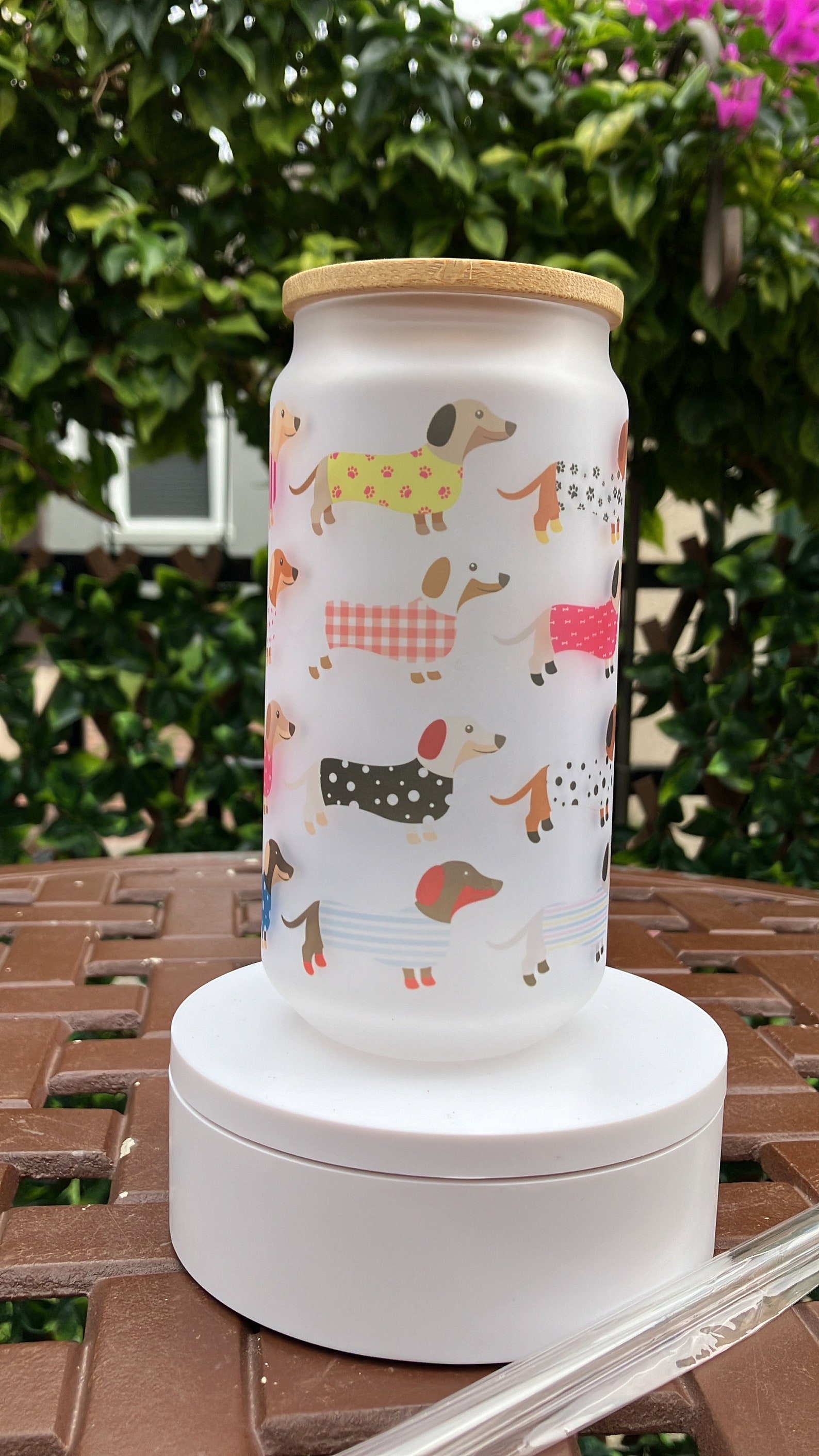 Dachshund Cup / 18 Oz Dachshund Cup / Dog Cup / Cute Weiner Dog Cup ...