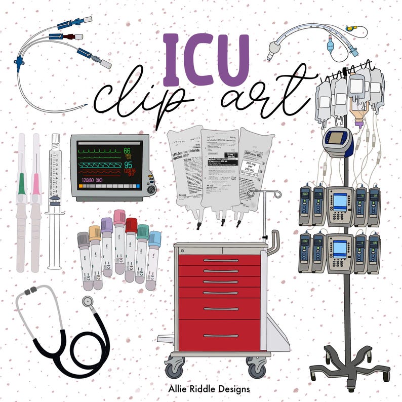 ICU Clip Art - Etsy